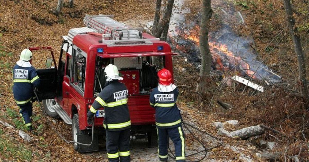 Gasilci trikrat gasili - Svet24.si