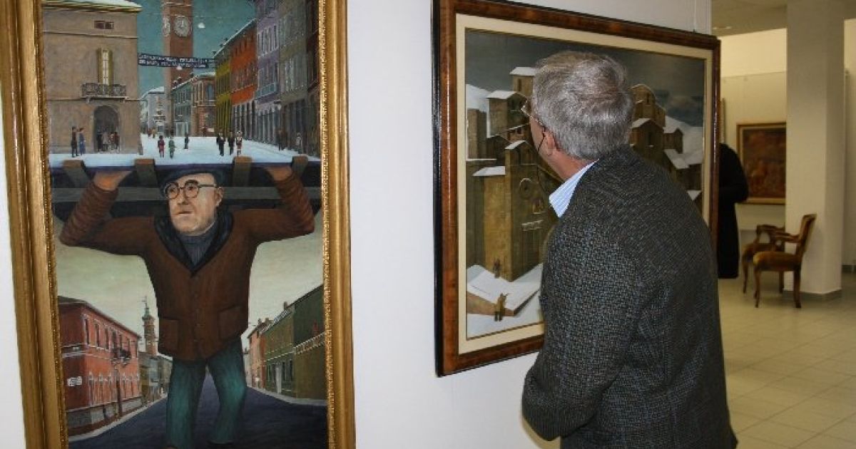 Italijanska naivna umetnost v Trebnjem - Svet24.si
