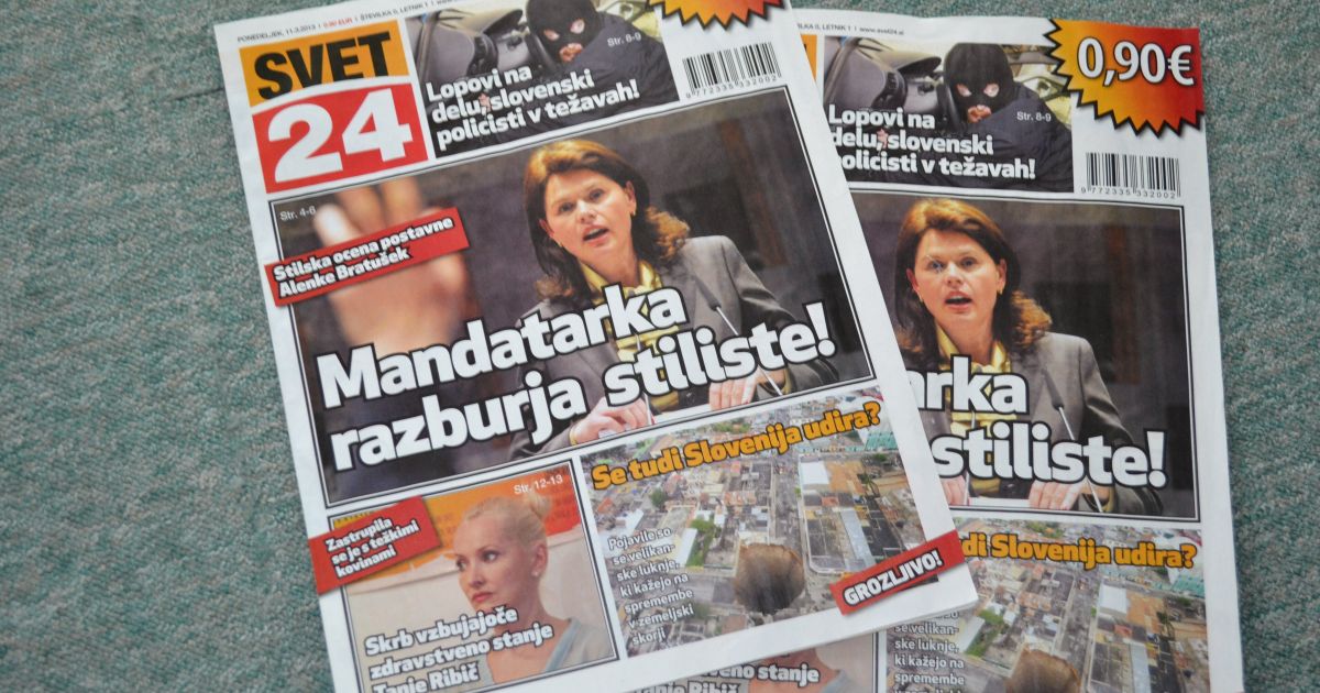 Nov dnevni časopis Svet24 - Svet24.si