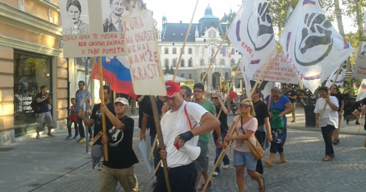 Protest v prestolnici je minil mirno - Svet24.si