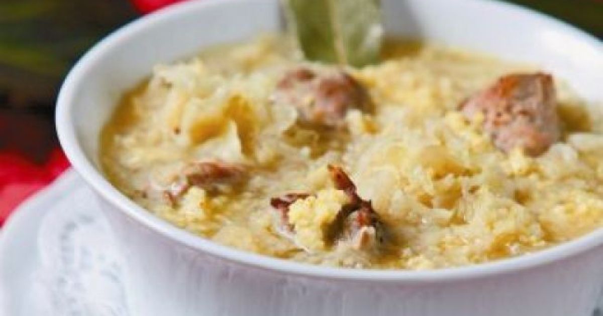 Enolončnica s kašo - Svet24.si