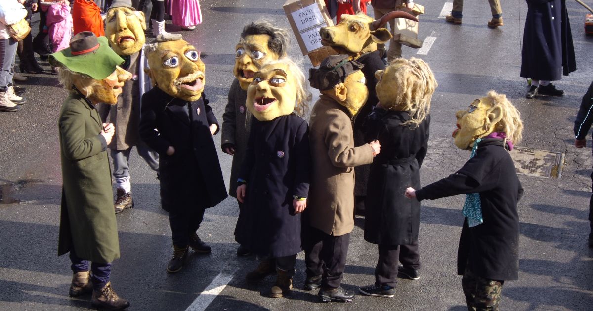 Debeli četrtek: v Cerknici danes oblast prevzemajo Butalci - Svet24.si