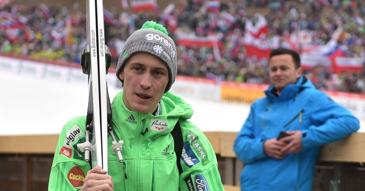 FOTO: Slovenski orli še zadnjič v tej sezoni, Peter Prevc v prvi seriji ...