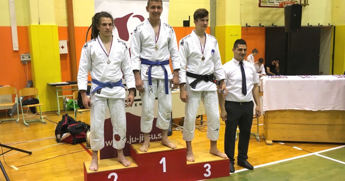 Simon Hribar, mladinski državni prvak ju-jitsa - Svet24.si