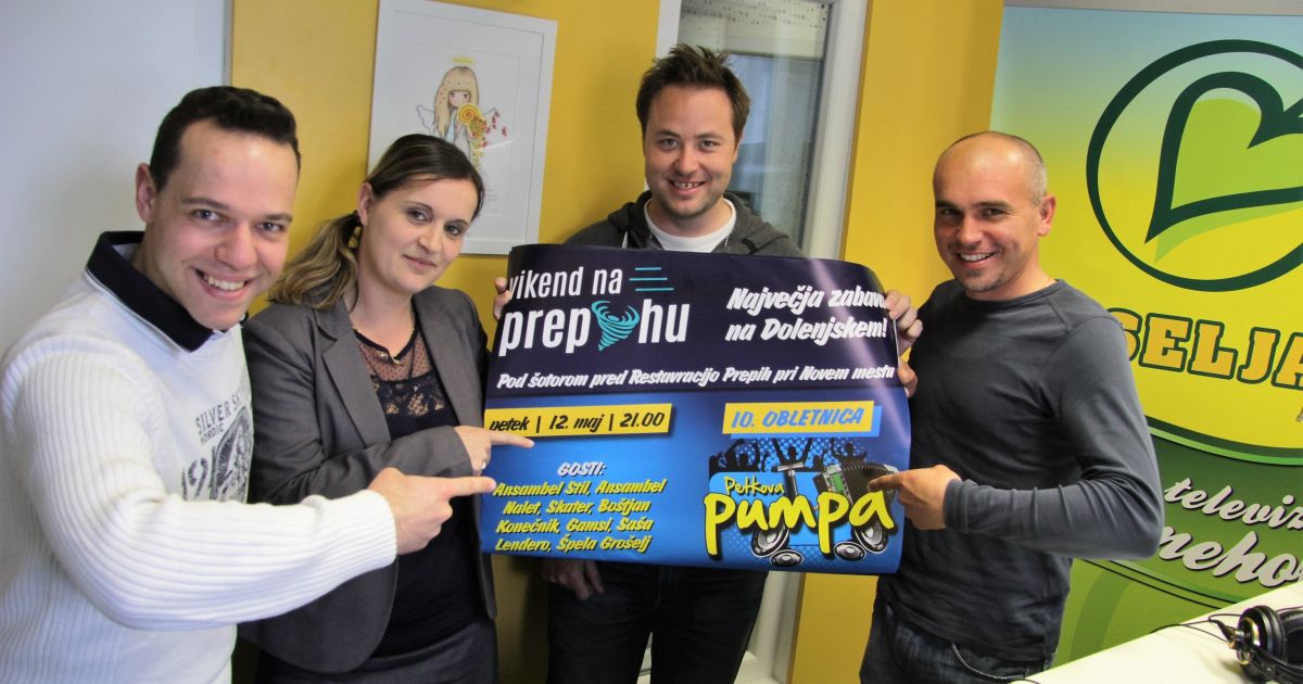 Ekipa Petkove Pumpe: "Danes se bo zgodila največja Pumpa doslej ...