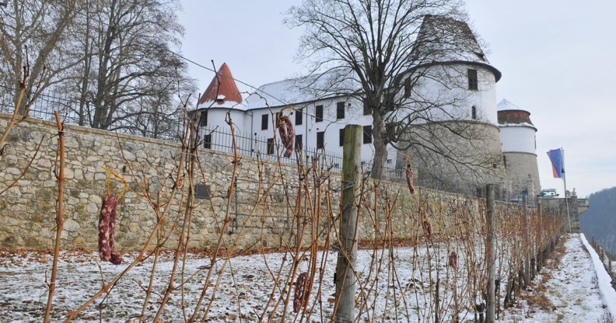 FOTO: Grajska rez - s trt visele tudi klobase - Svet24.si