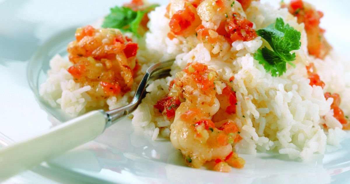 Poceni kosilo: riž z rakci v omaki - Svet24.si