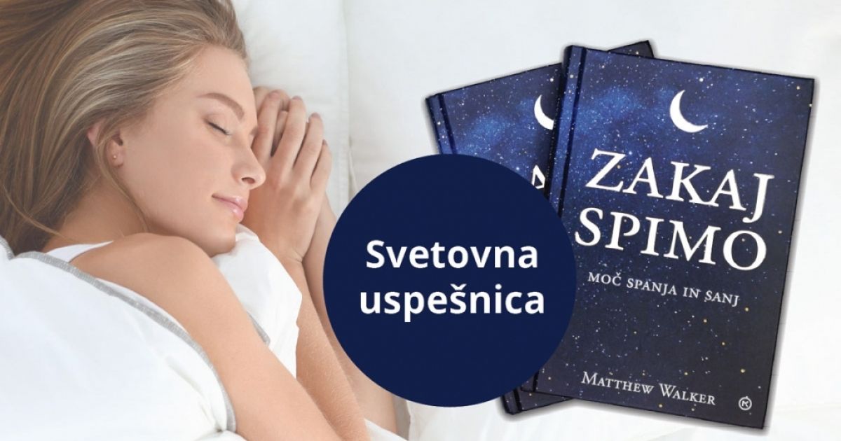 Nagradna igra: Kdo dobi knjigo Zakaj spimo? - Svet24.si