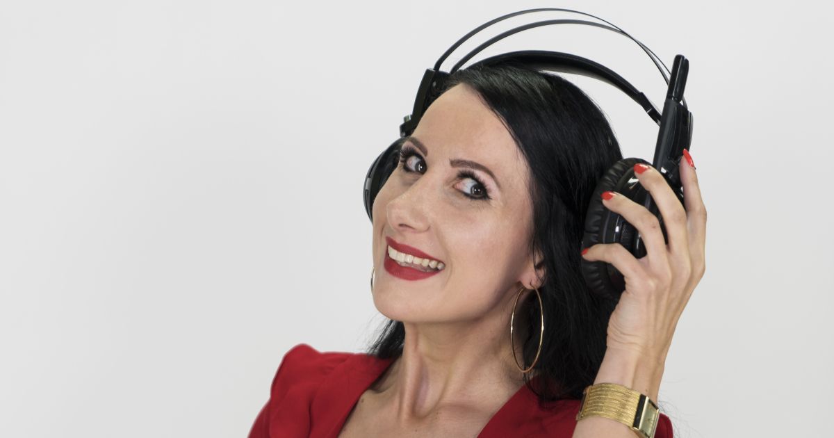 Radijska voditeljica je to počela vse od 5. razreda osnovne šole ...