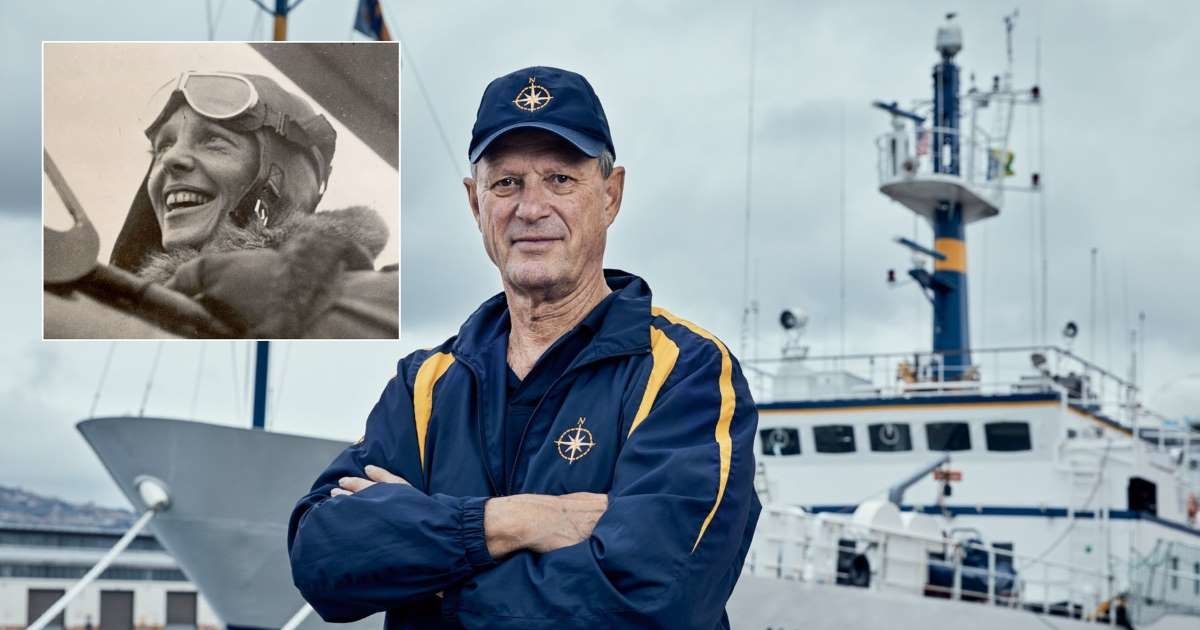 dr. Robert Ballard, Expedition Amelia Earhart - Svet24.si