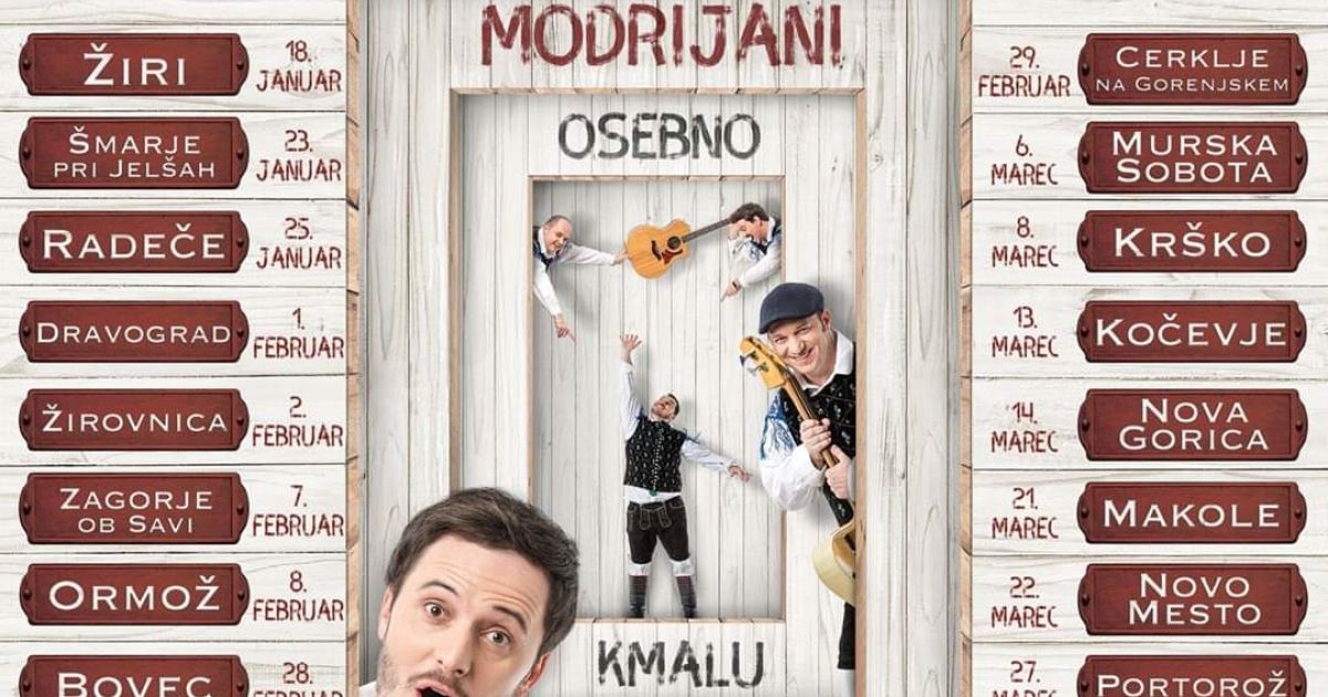 Modrijani osebno 2020! - Veseljak.si