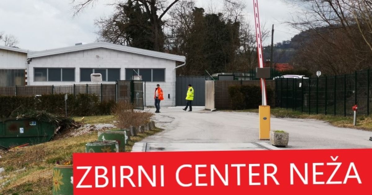 Zaprli tudi zbirni center na Neži - Svet24.si