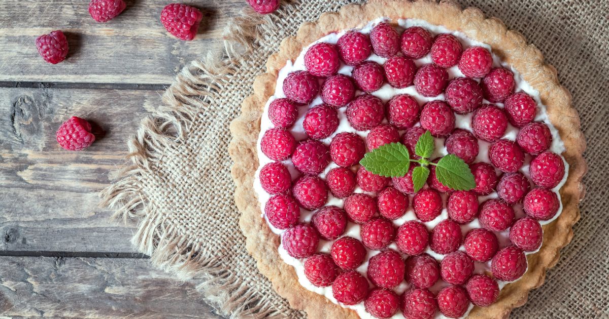 Hrustljava malinova pita - Svet24.si