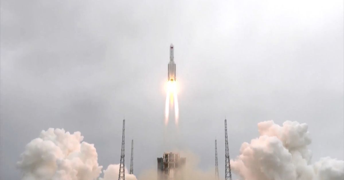 Ostanki kitajske rakete padli v Indijski ocean - Svet24.si