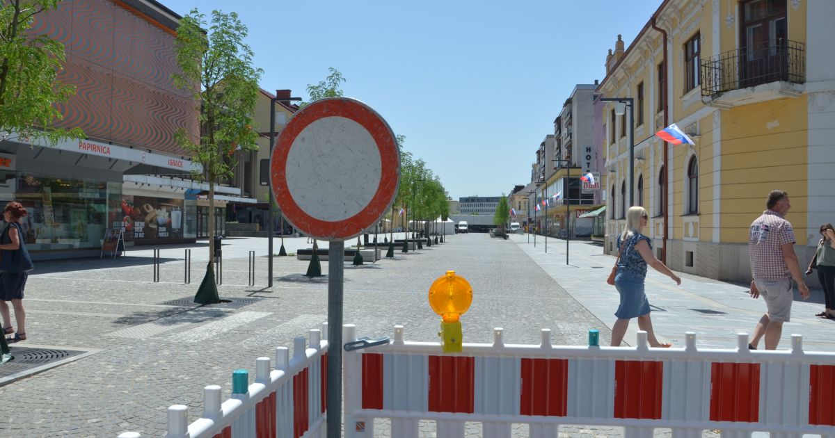 Do ponedeljka je za promet zaprt del Slovenske ulice - Vestnik.si