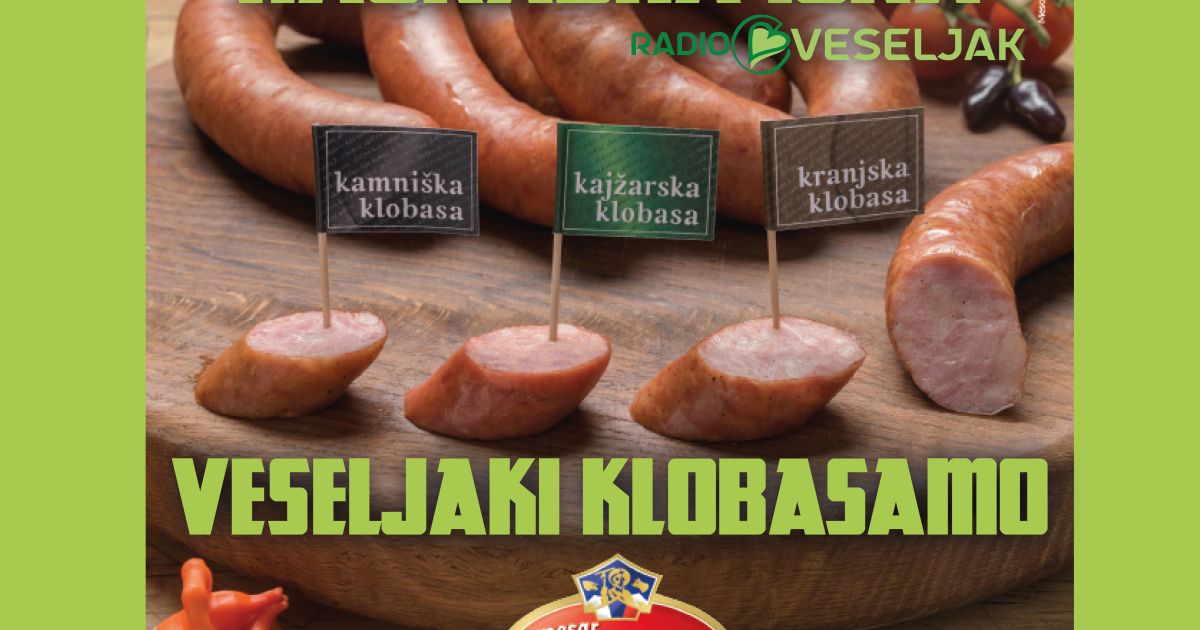 Veseljak vsak dan podarja mesnine - Mesar Anton iz Kamnika - Veseljak.si