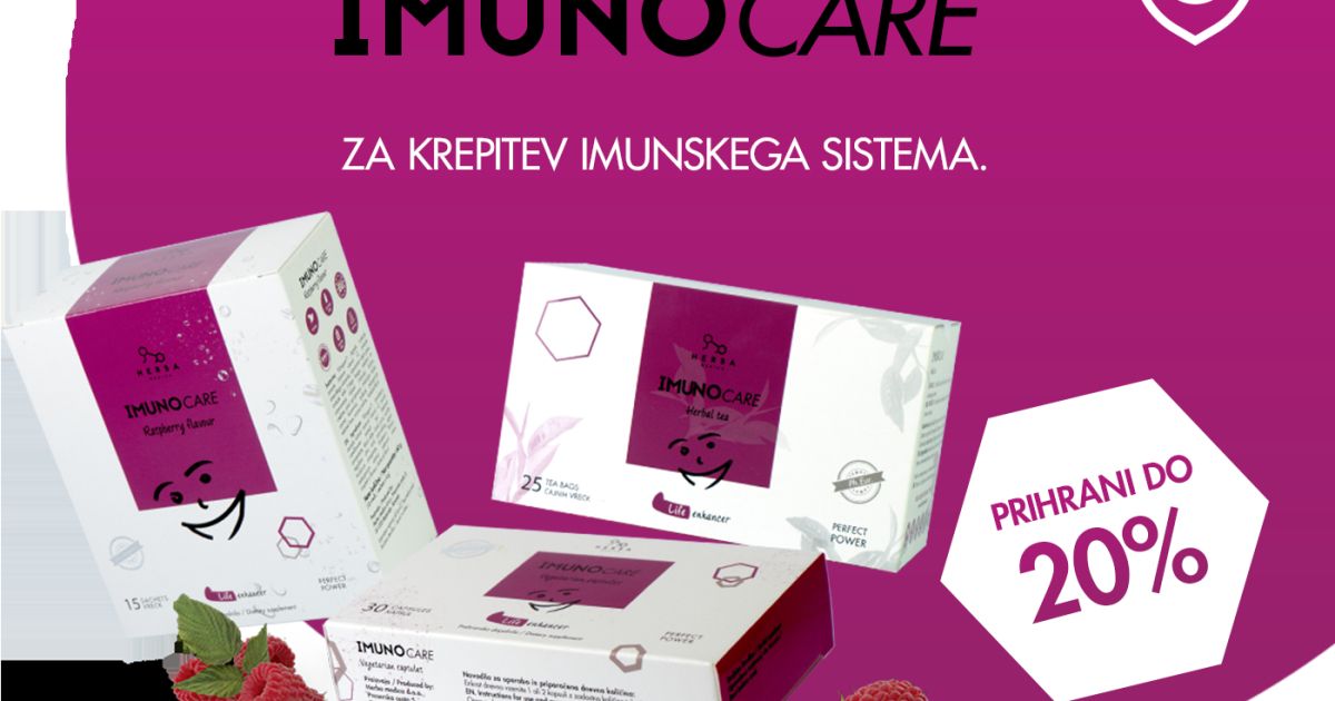 IMUNO CARE: Okrepite svojo imunost s kvalitetnimi proizvodi! - Svet24.si