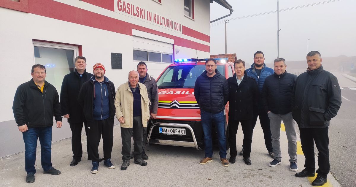 Novo vozilo za PGD Orehovica - Svet24.si