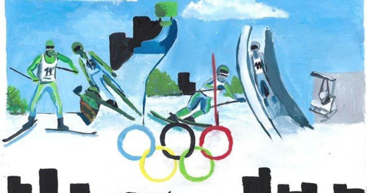 Marcel Kajtna narisal zmagovalni olimpijski plakat - Svet24.si