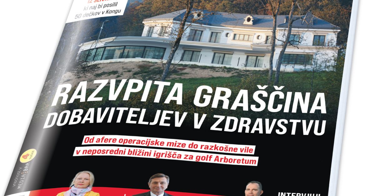 Razvpita graščina dobaviteljev v zdravstvu: Tanja Frantar in Igor ...