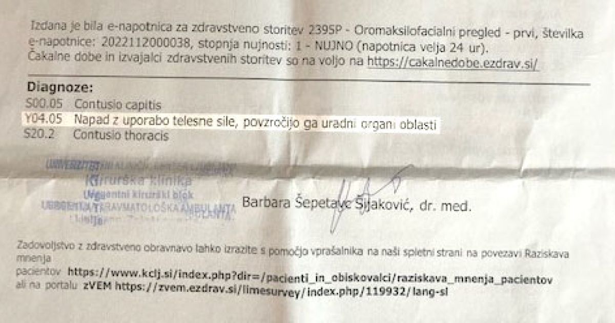 VIDEO: Ogorčena mati napovedala tožbo proti policiji, objavljamo ...