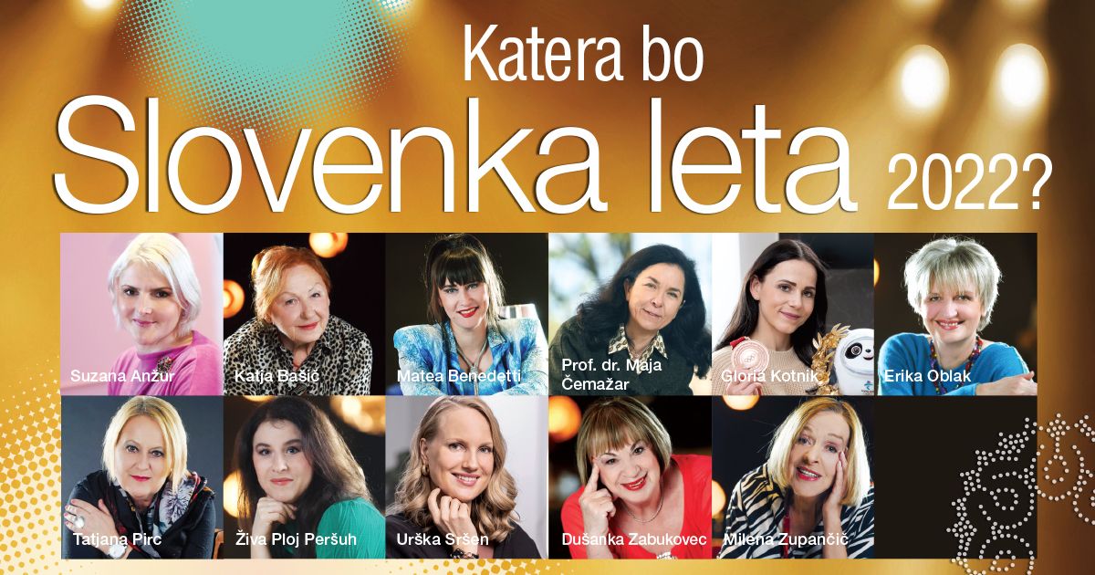 Katera bo Slovenka leta 2022? - Svet24.si