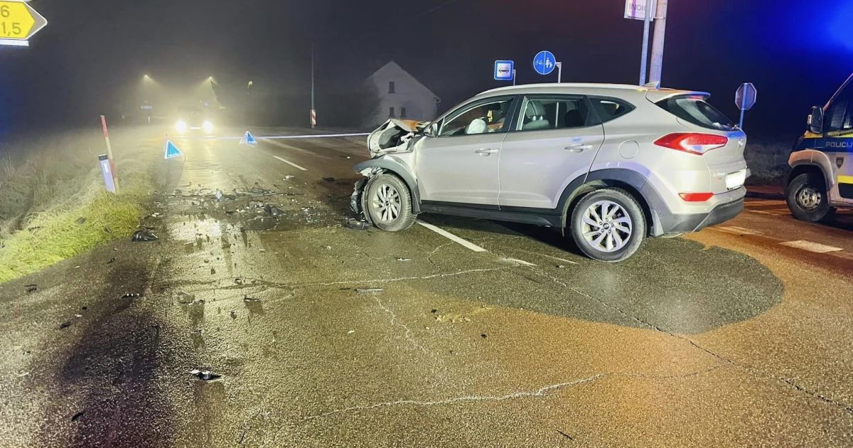 Novoizvoljeni župan udeležen v prometni nesreči. Vozil je trezen ...