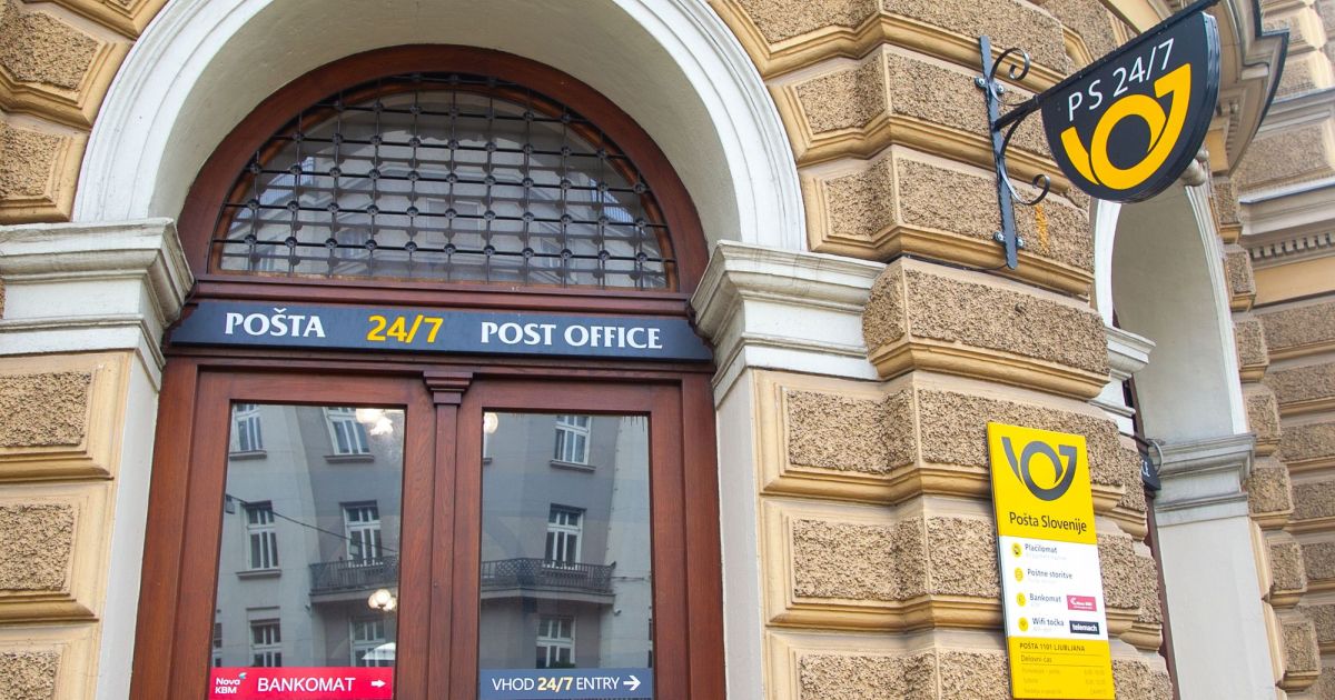 Na precej poštah po Sloveniji moteno poslovanje - Svet24.si