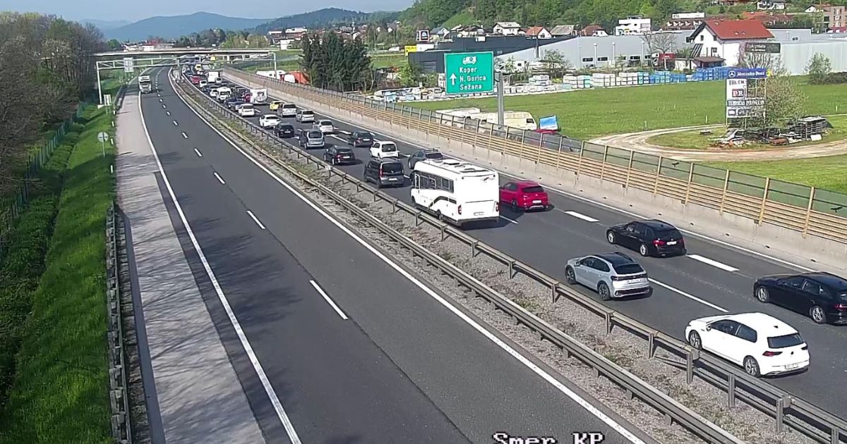 Na cestah že nastajajo zastoji - Svet24.si