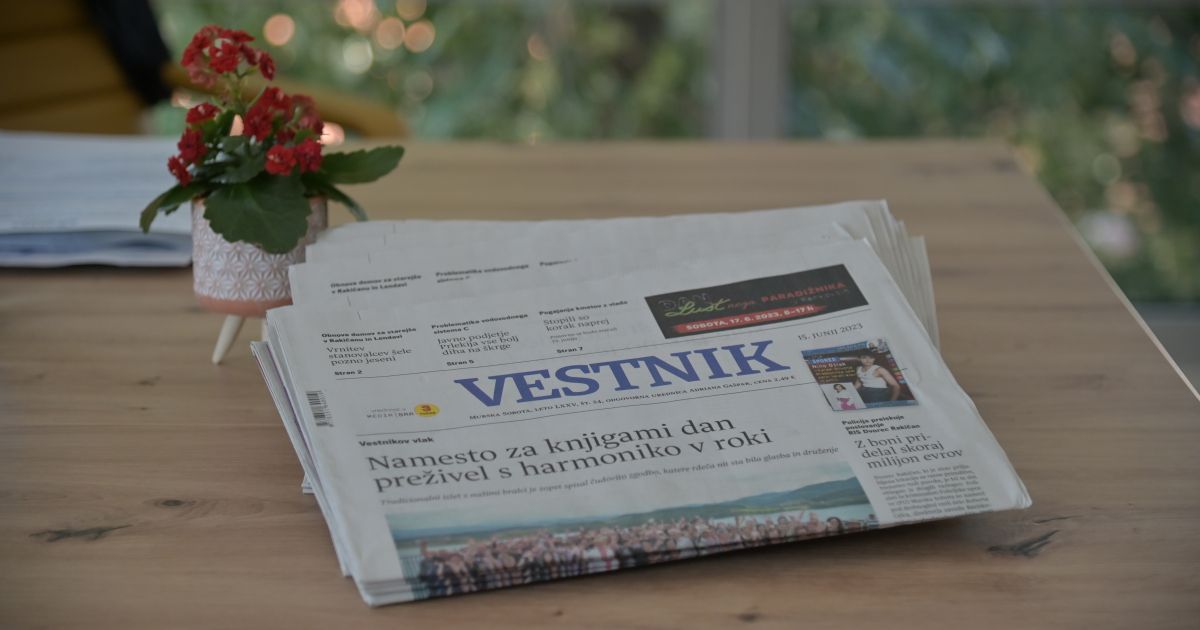 (NAPOVED) Te vsebine prinaša novi Vestnik - Svet24.si