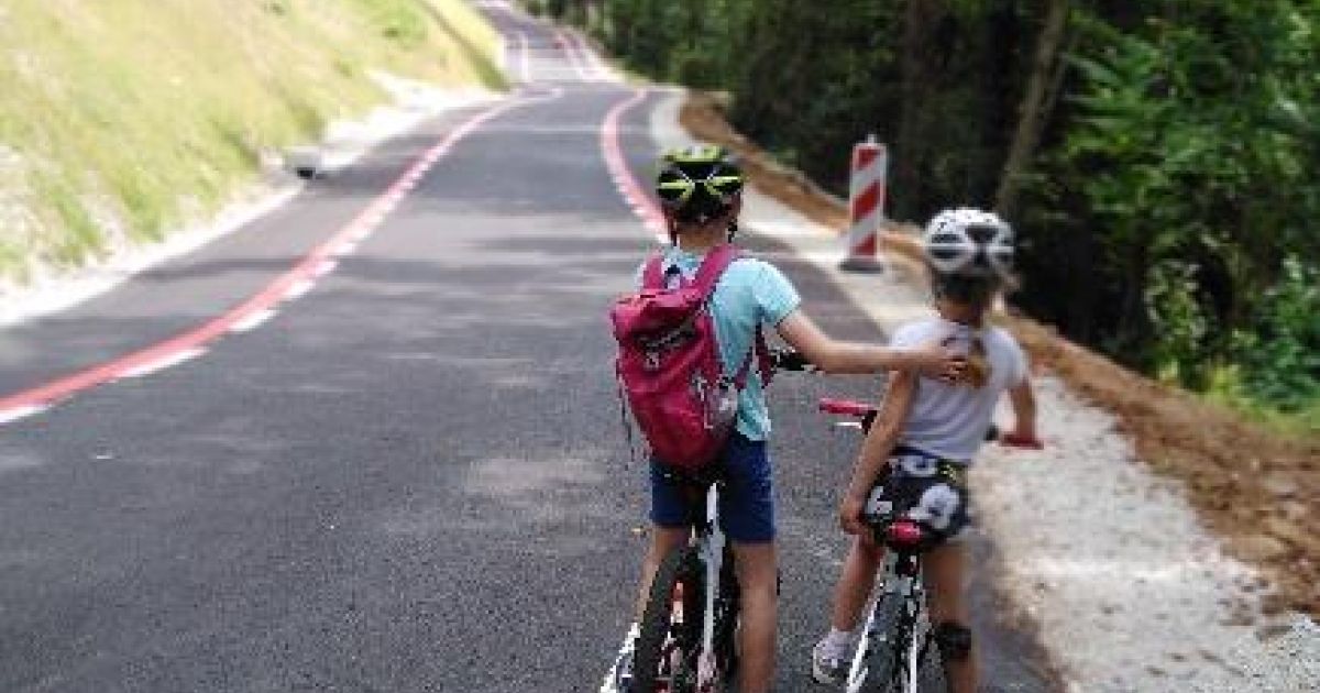 Odprtje kolesarske poti Litija - Pogonik - Svet24.si