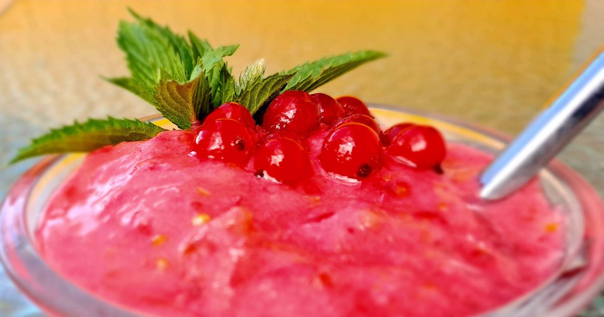 Recept na preizkušnji: Veganski ribezov sladoled - Svet24.si