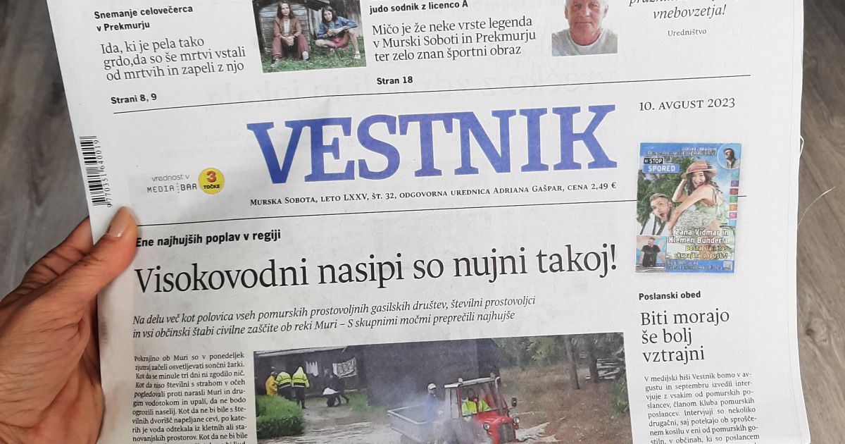 Te vsebine prinaša novi Vestnik - Svet24.si