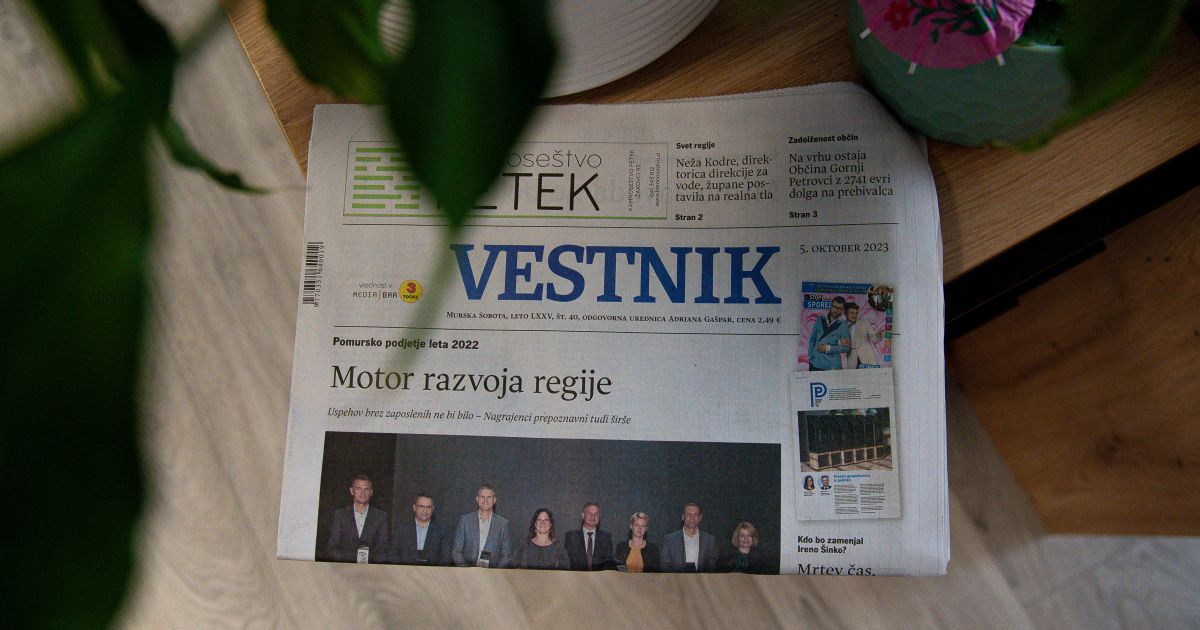 Te vsebine prinaša novi Vestnik - Svet24.si