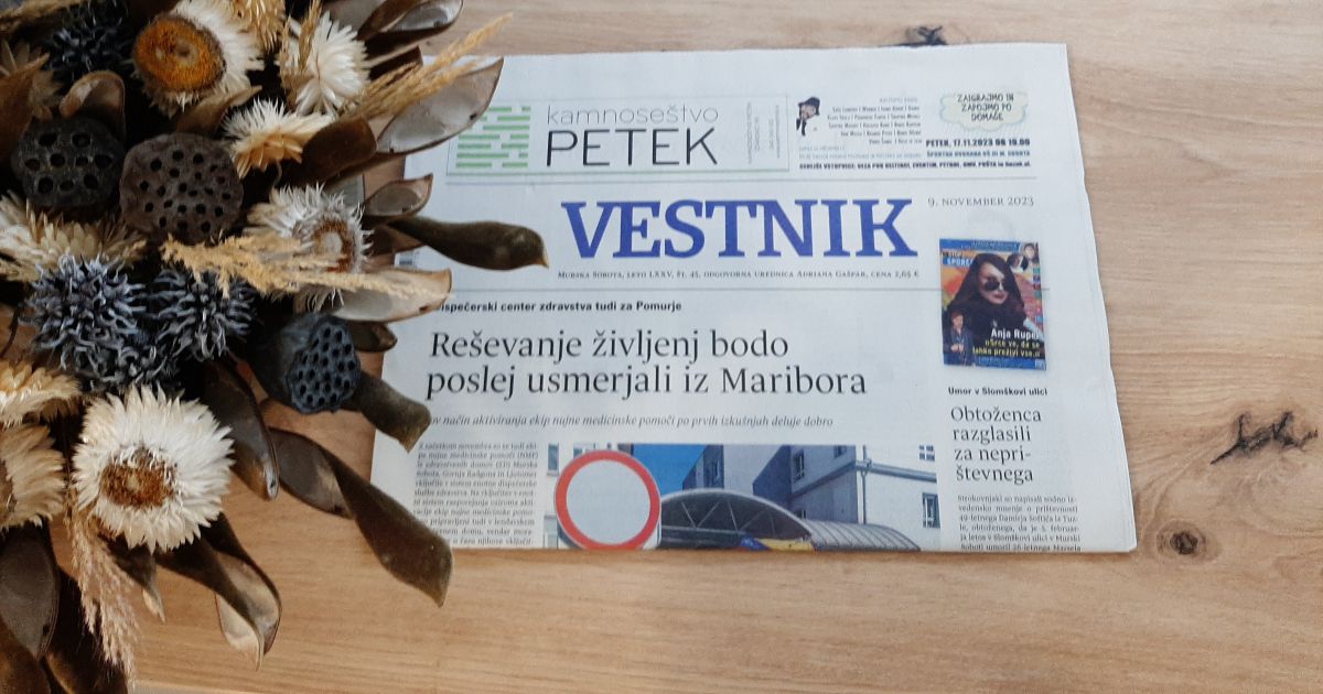 (NAPOVED) Te vsebine prinaša novi Vestnik - Svet24.si