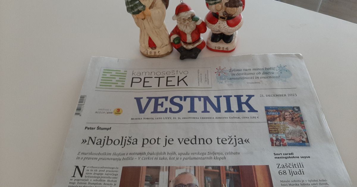 (NAPOVED) Te vsebine prinaša novi Vestnik - Svet24.si