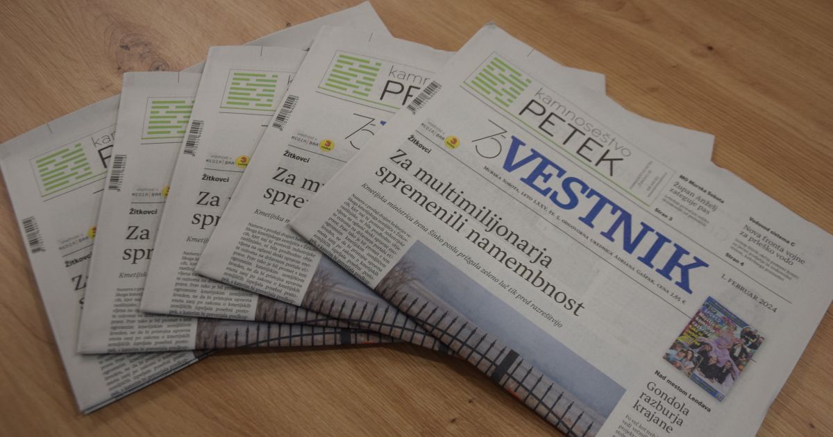(NAPOVED) To so vsebine, ki jih prinaša novi Vestnik - Svet24.si
