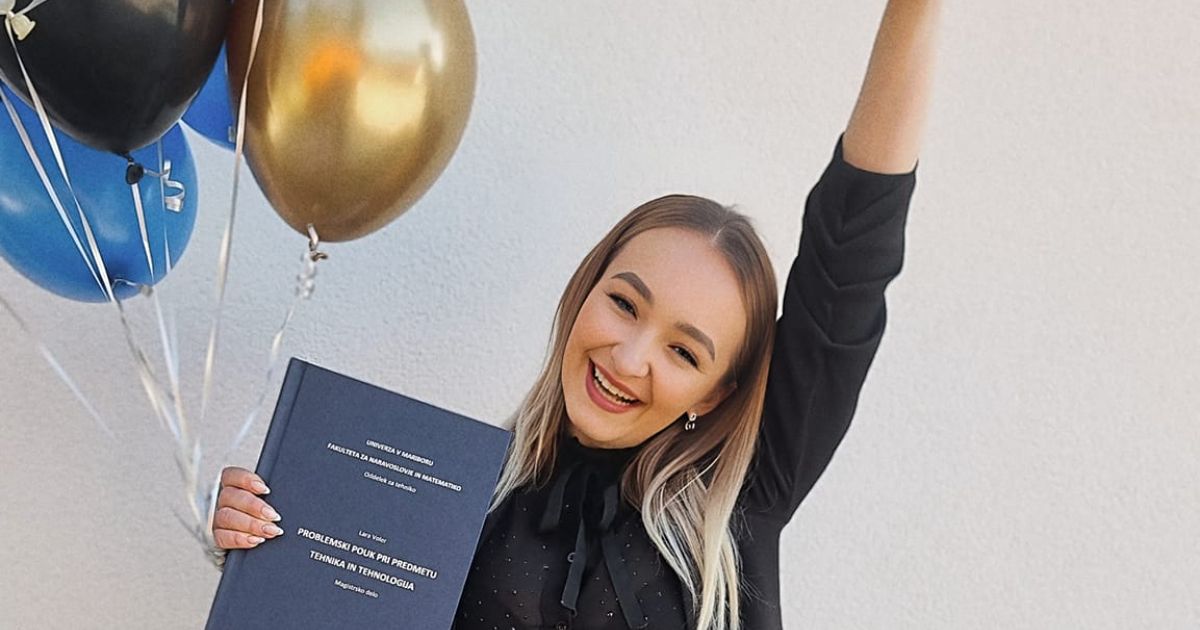 Lara Voler, pevka Ansambla Šepet se je razveselila diplome - Veseljak.si