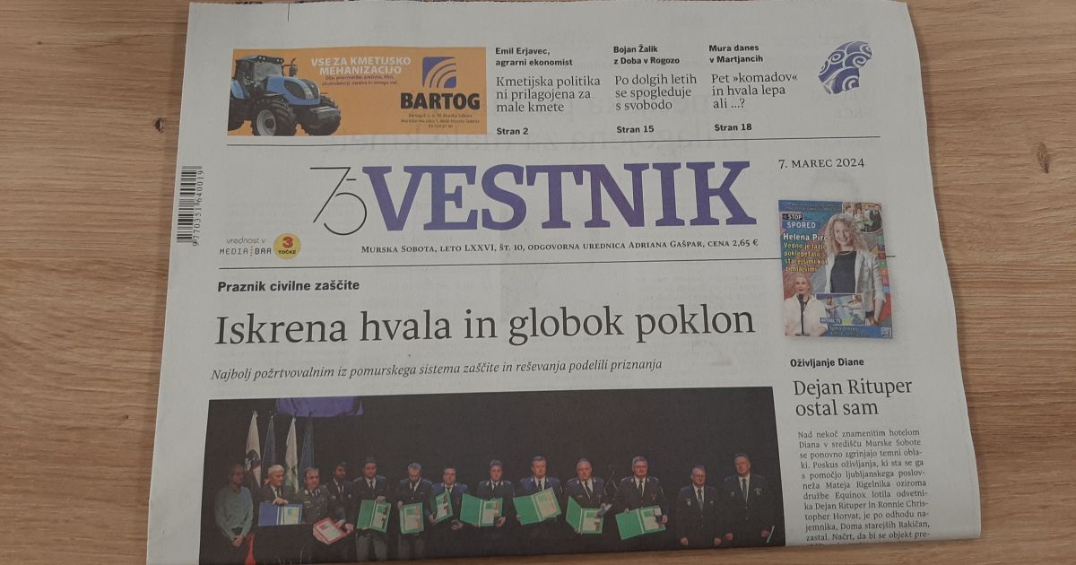 Te vsebine prinaša novi Vestnik - Vestnik.si