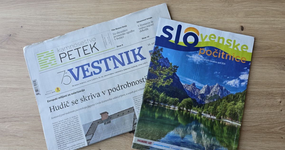 (NAPOVED) To prinaša novi Vestnik - Svet24.si
