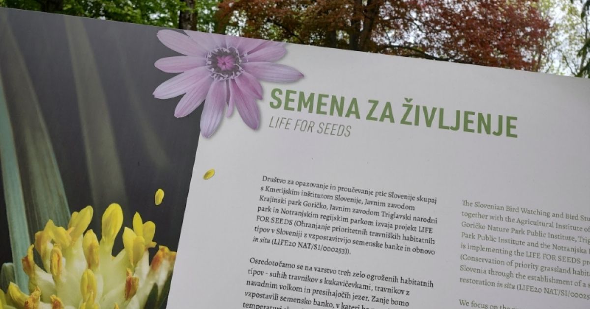 V grajskem parku odprli razstavo Semena za življenje - Svet24.si
