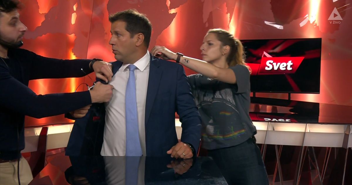 Ste videli, kaj je Gregor Trebušak naredil med oddajanjem v živo - Svet24.si