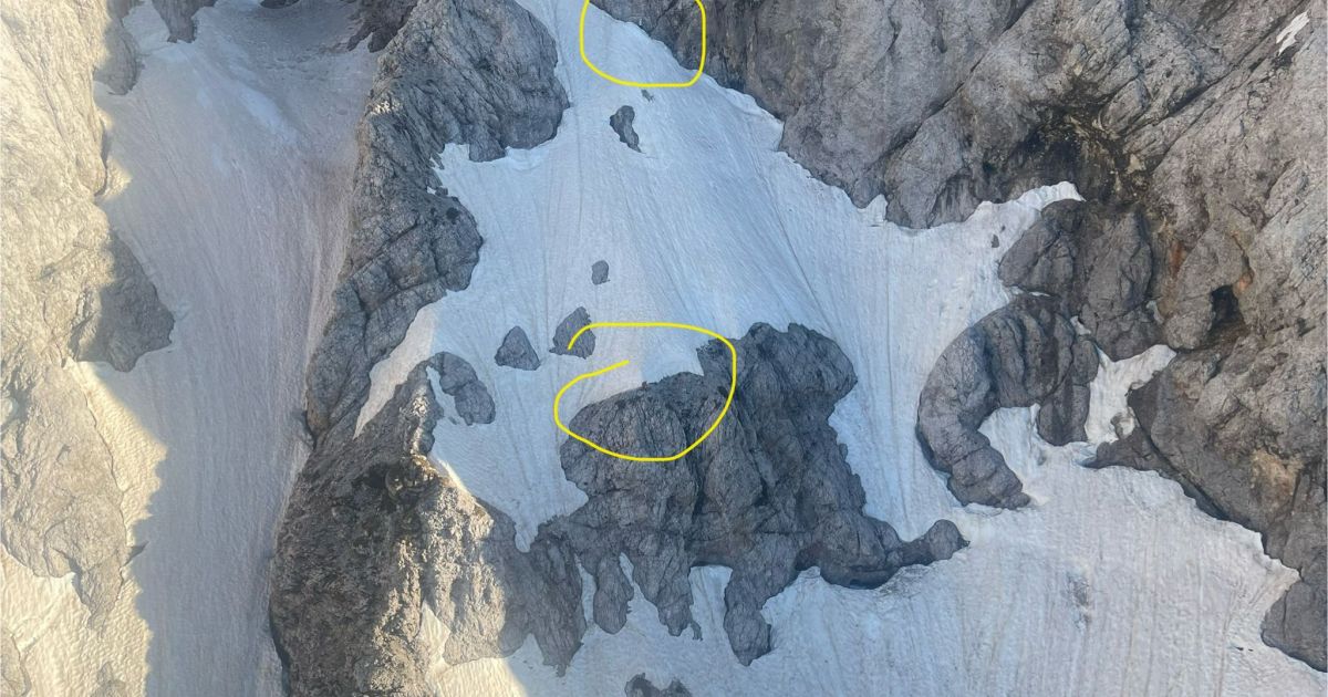 Foto: Na Prisojniku zašli slabo opremljeni pohodnici, za reševanje ...