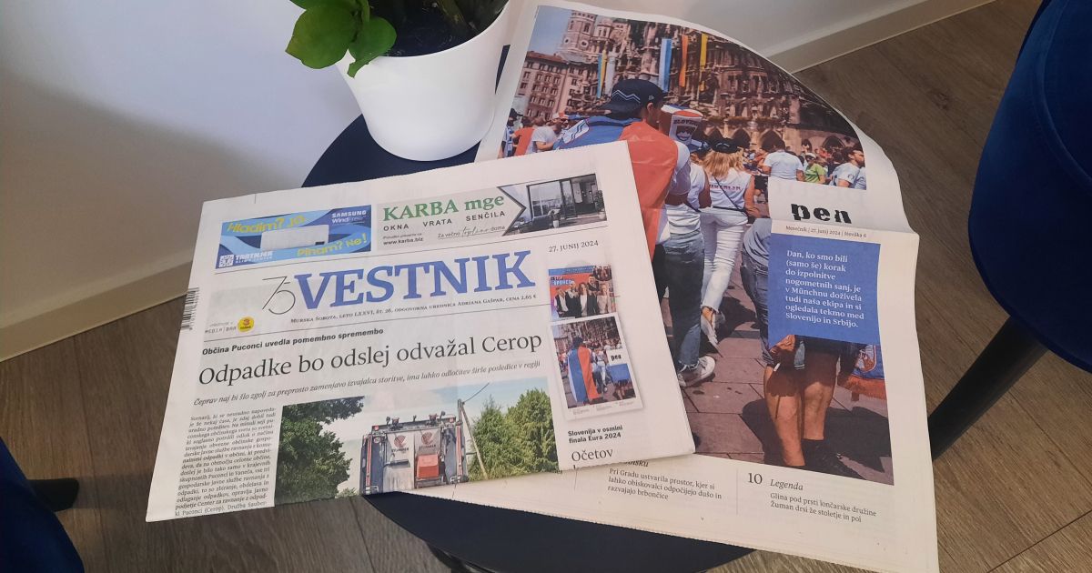 (NAPOVED) Te vsebine prinaša novi Vestnik - Svet24.si