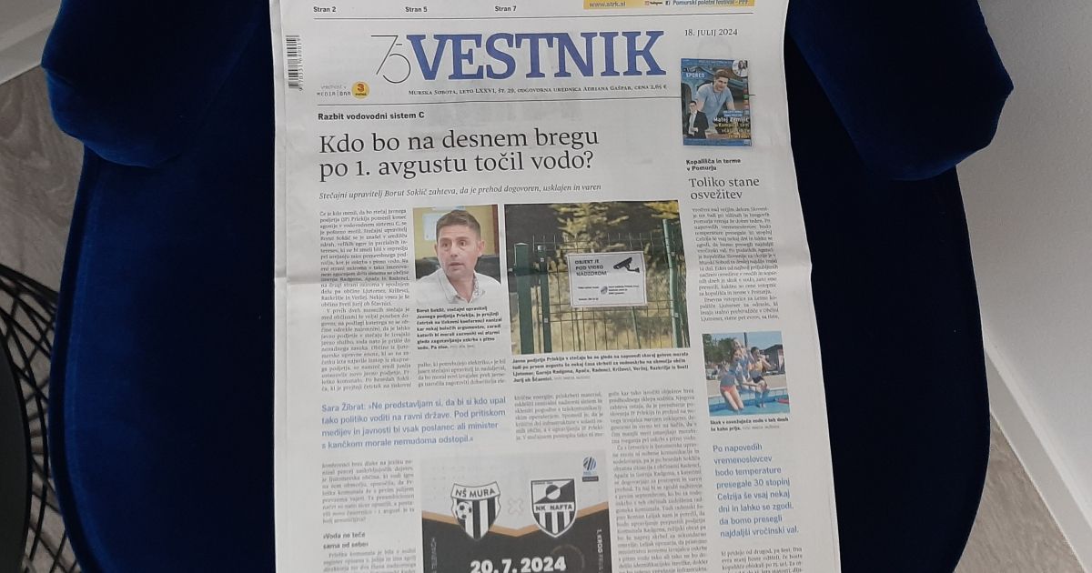 (NAPOVED) Te vsebine prinaša novi Vestnik - Svet24.si