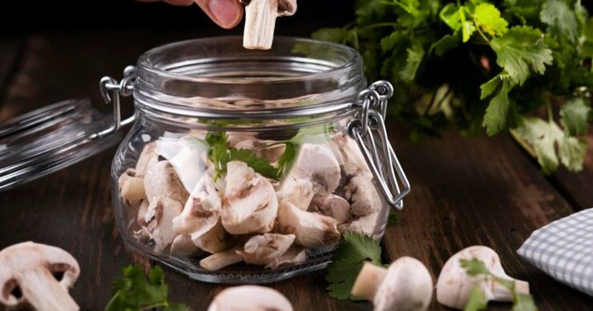 Recept na preizkušnji: V olju vložene gobice - Svet24.si