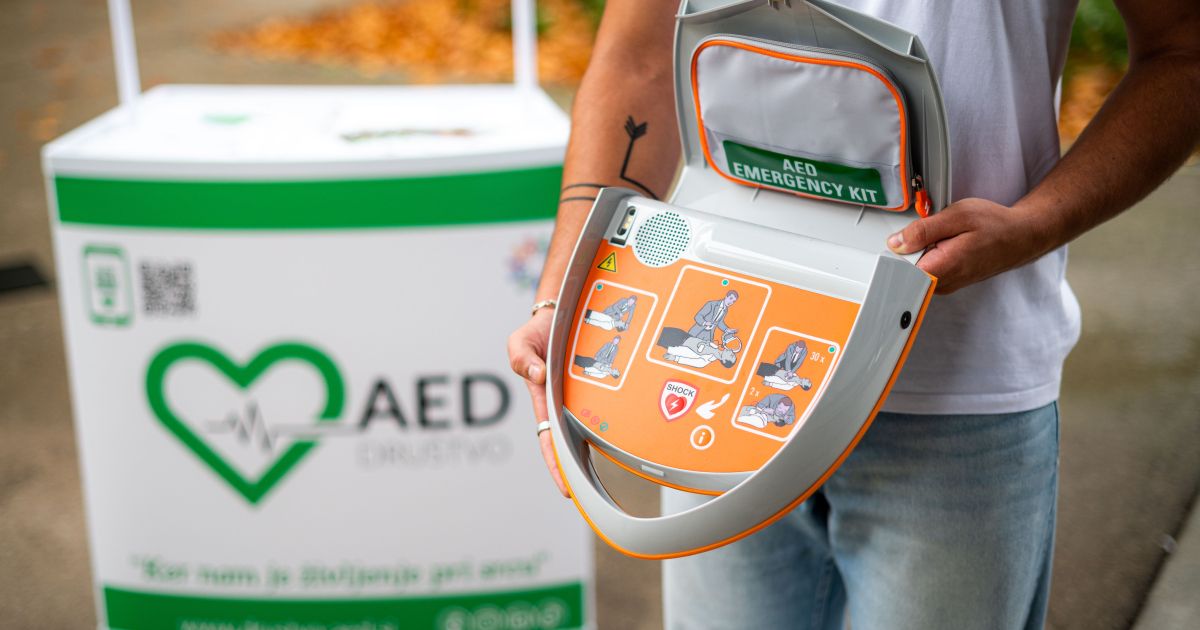 1,8 milijona evrov donacij iz dohodnin Društvu za srčno žilne bolezni AED - Svet24.si