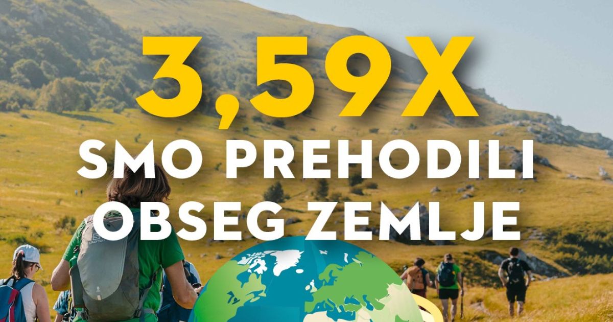 Laško Gremo v hribe 2024: Presegli vse mejnike in večkrat obsegli svet ...
