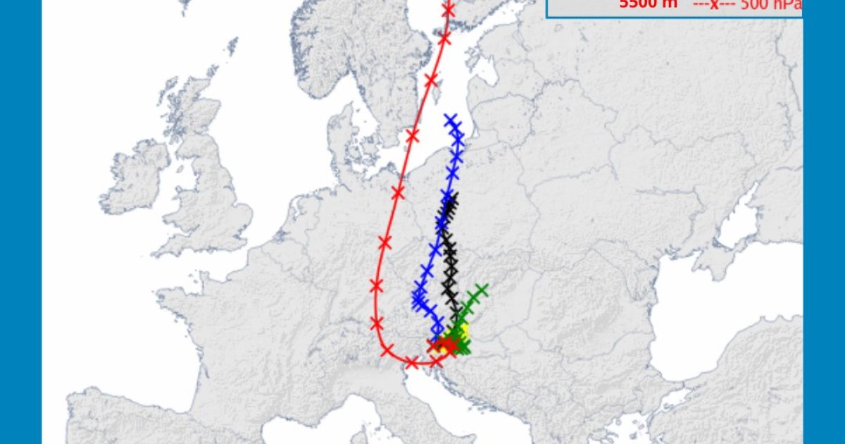 "Pošiljka" hladnega zraka bo dosegla tudi Slovenijo - Svet24.si