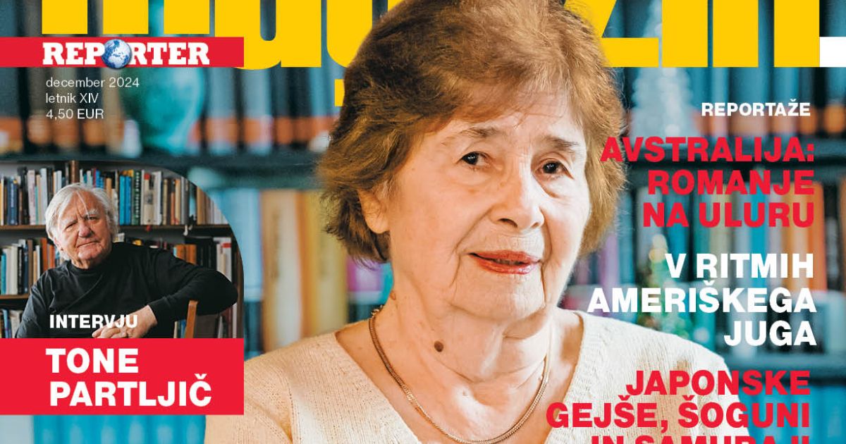 Spomenka Hribar in Tone Partljič v novi številki Reporter MAGAZINA ...